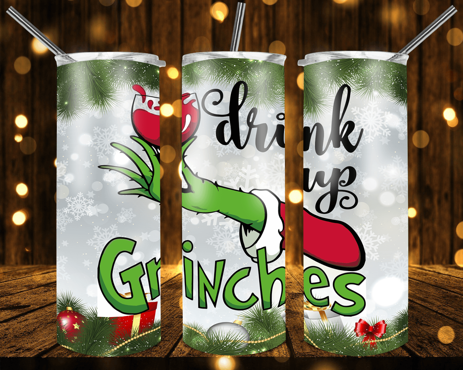 GRINCH 2nd SELECTION #639 Waterslide Wraps – SoCuteINeedOneToo