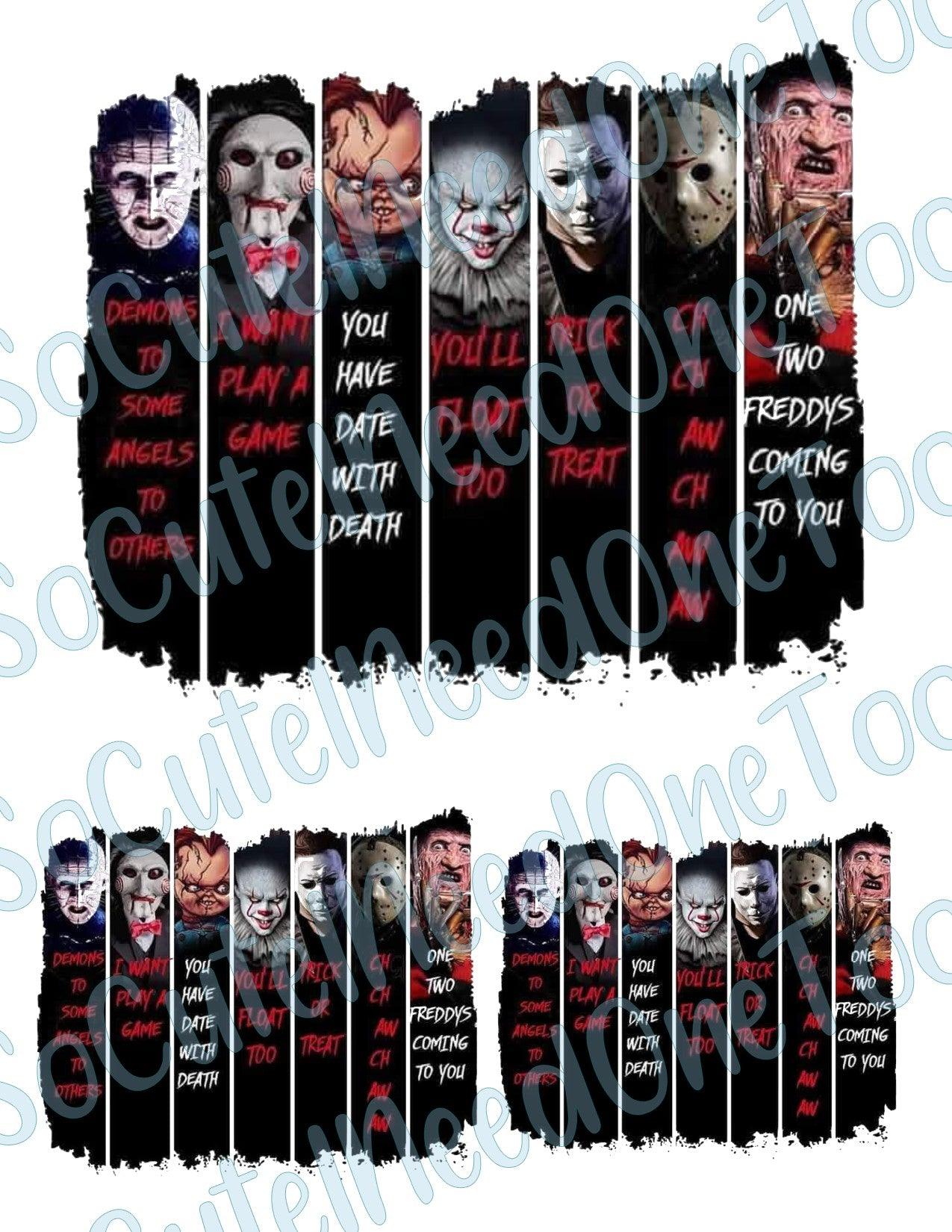 Horror - All Bad Guys Waterslides – SoCuteINeedOneToo