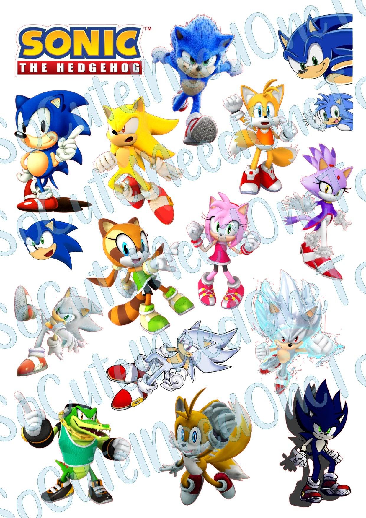 Papercraft Sonic